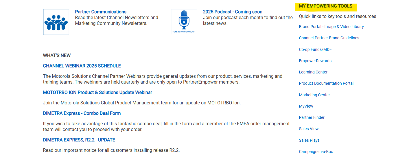 Partner Central Overview and Access Information.
